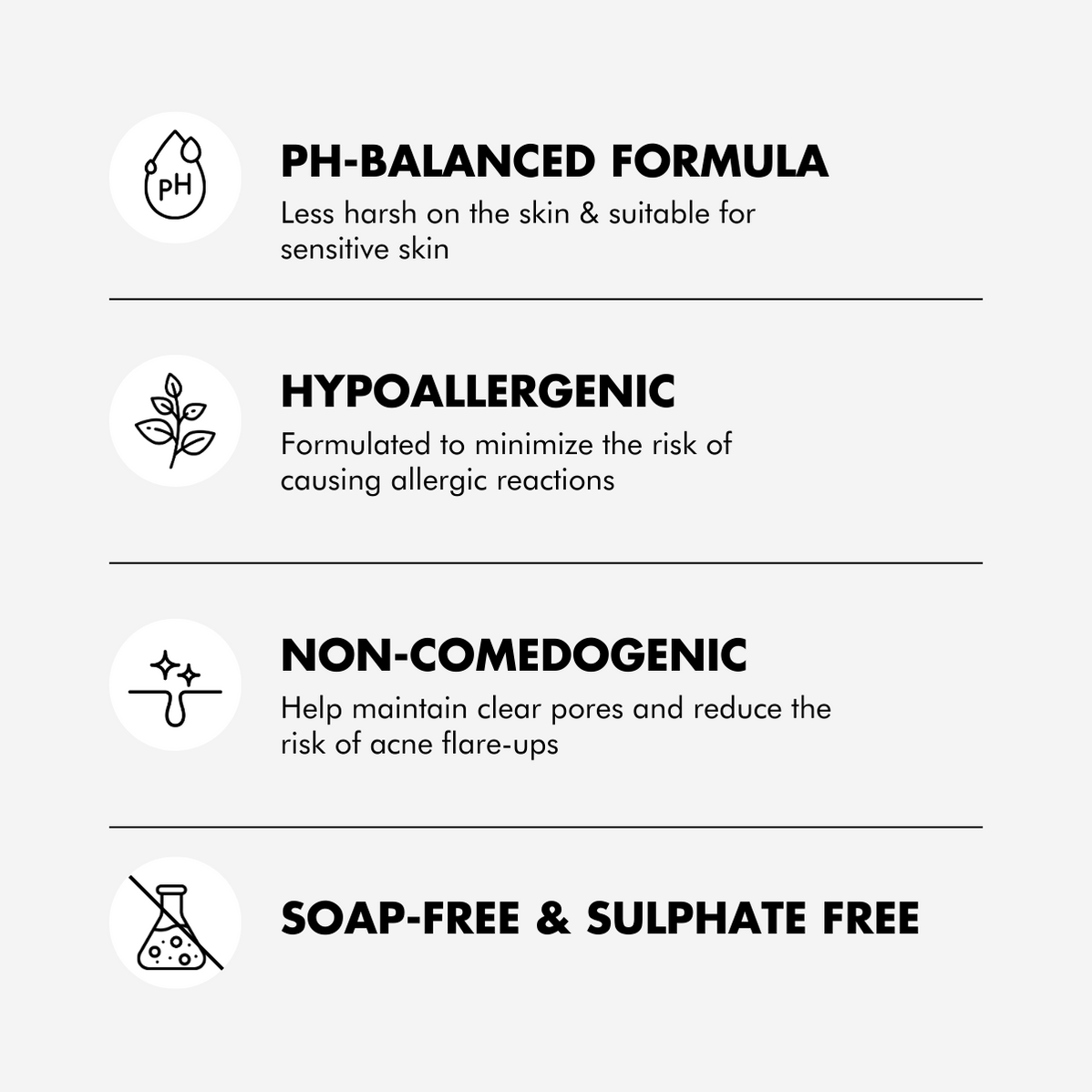 Skin Balance Soapless Foaming Gel 100ml – Evans Dermalogical