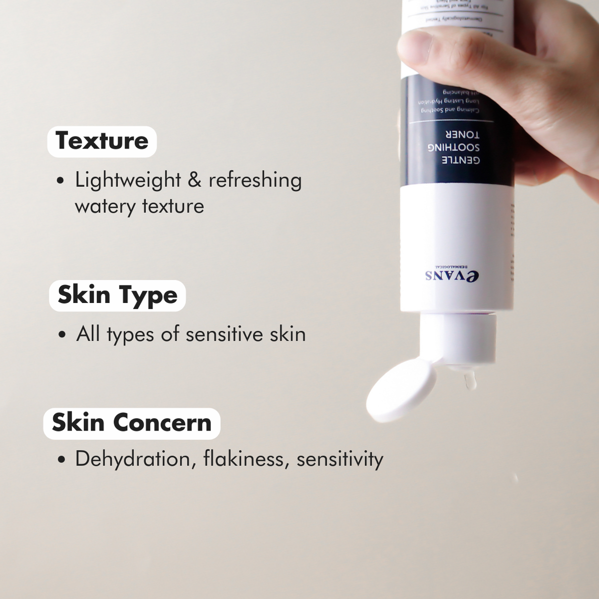 Gentle Soothing Toner 150ml – Evans Dermalogical